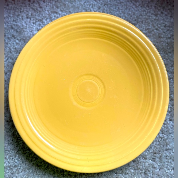 Fiesta | Kitchen | Vintage Mcm Yellow Possibly Fiesta Daffodil 9 ...